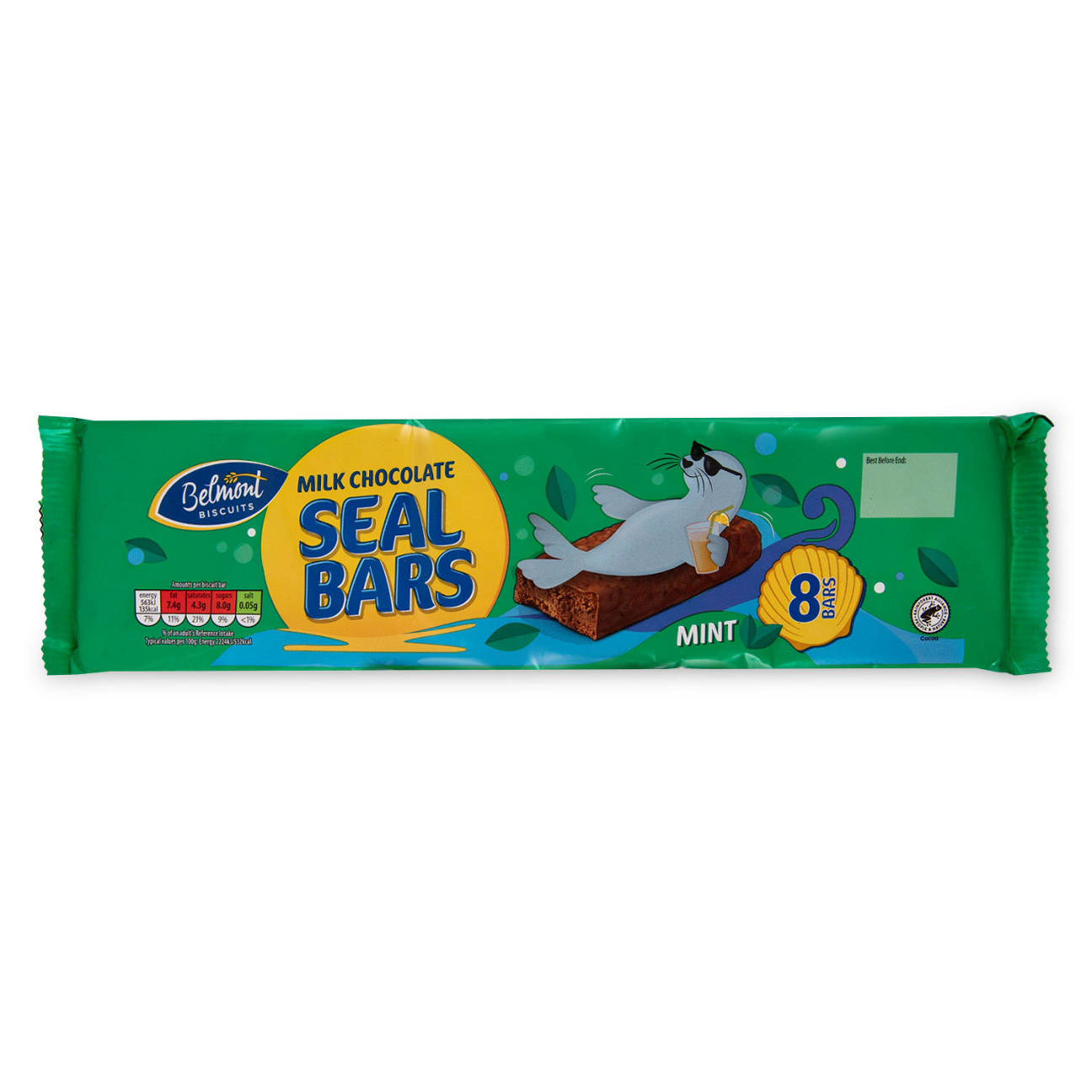 Mint Chocolate Seal Bars 6 Pack | ALDI UK
