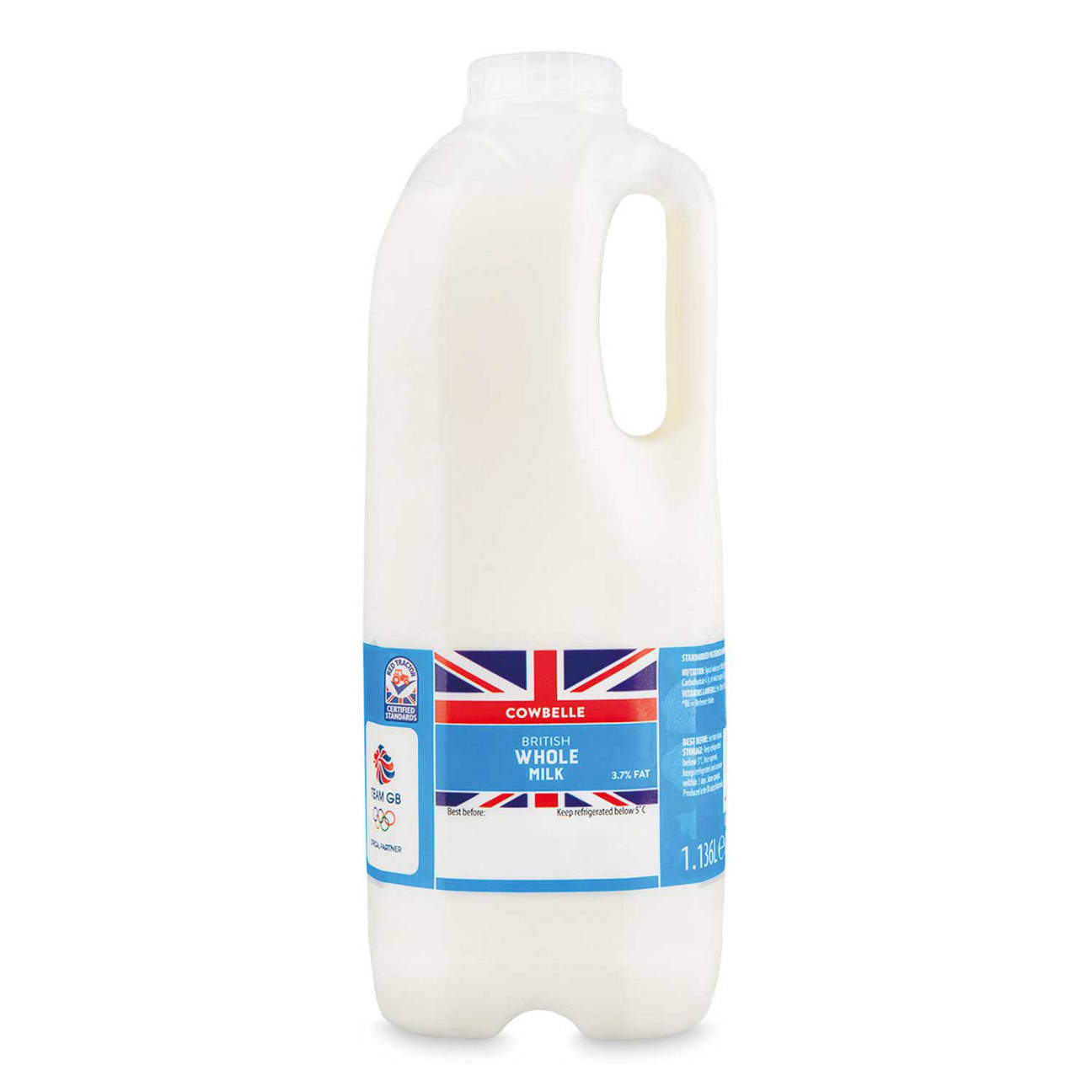 British Whole Milk 3.7% Fat | ALDI UK