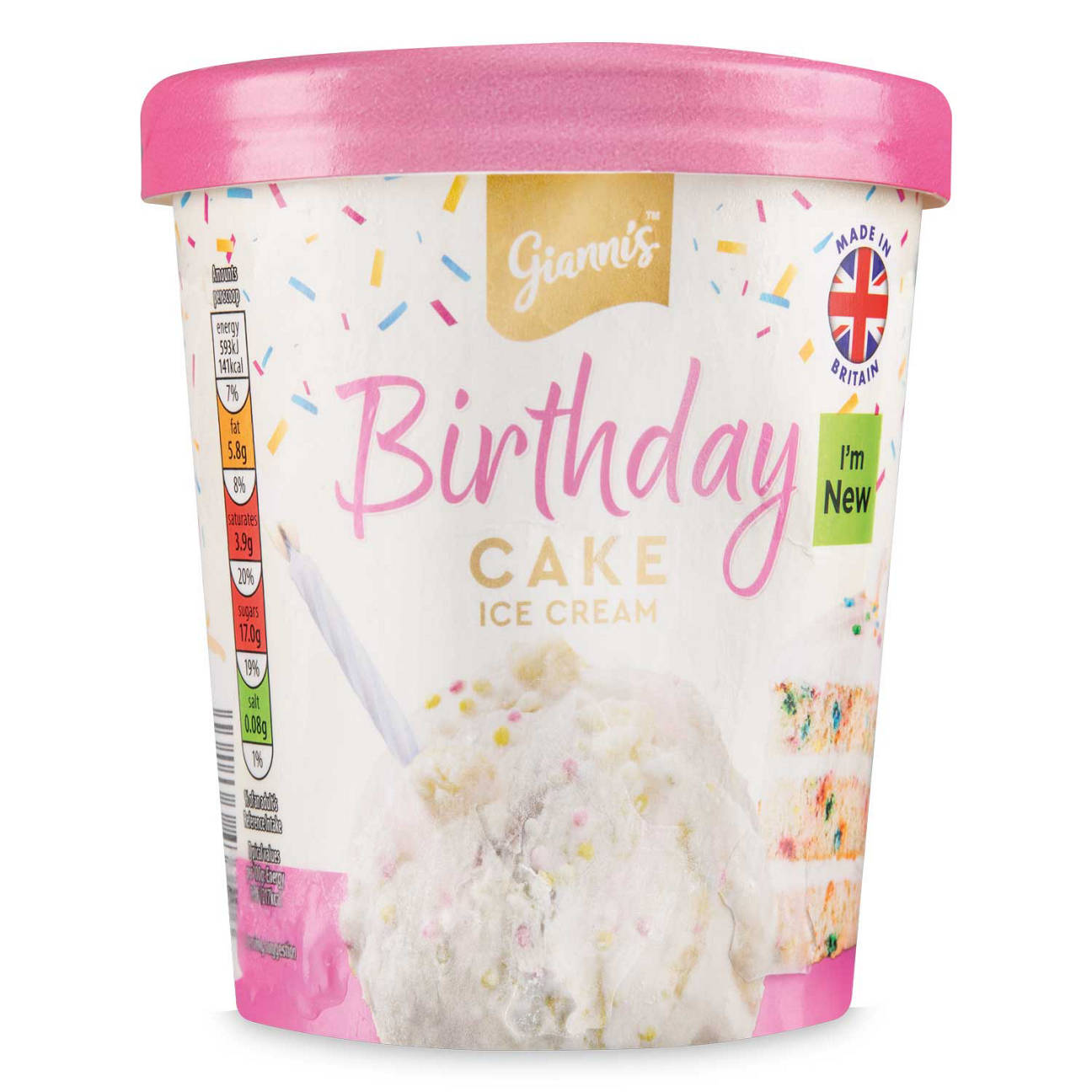 Birthday Cake flavour Cake Tub | ALDI UK