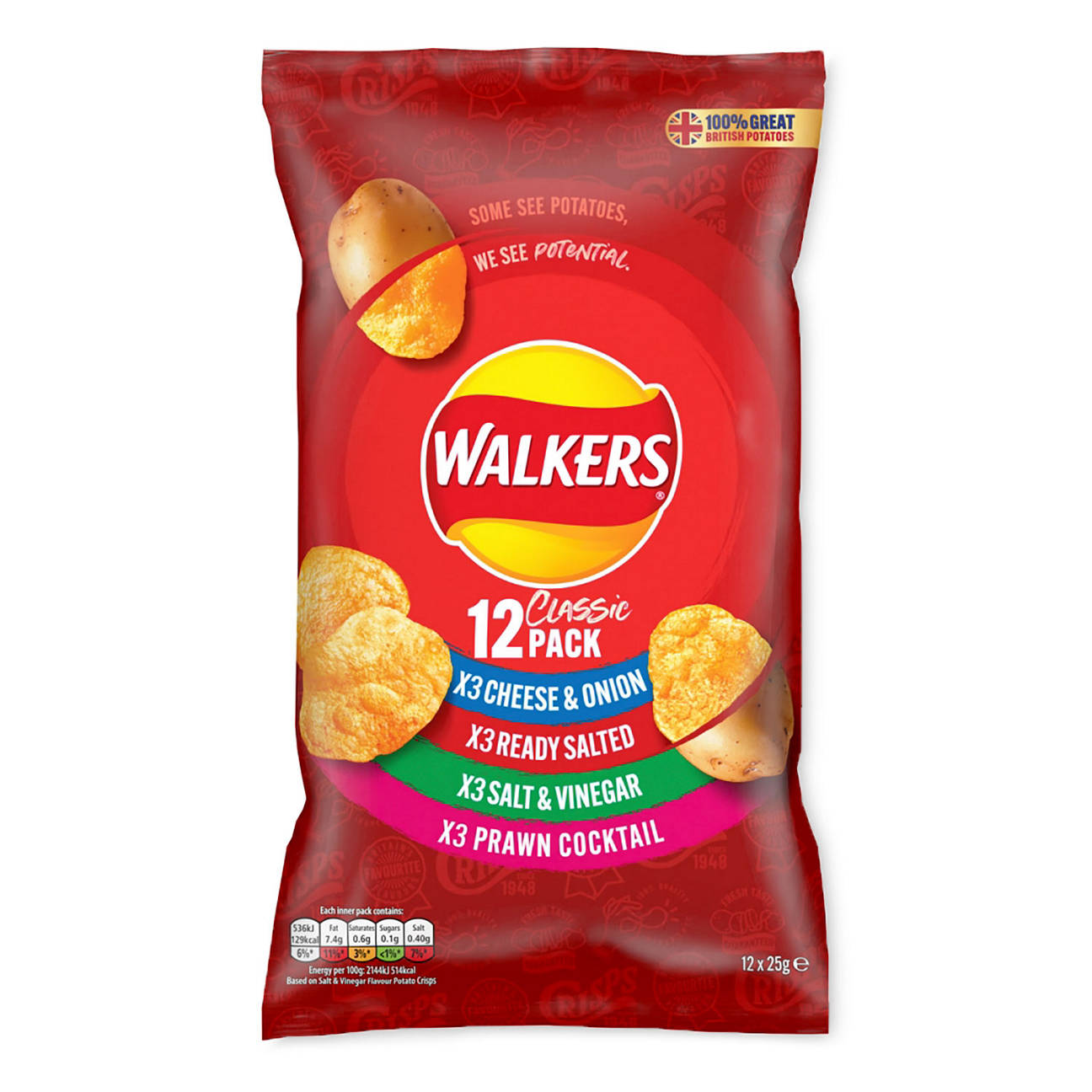 Variety Crisps Multipack 12 Pack | ALDI IE