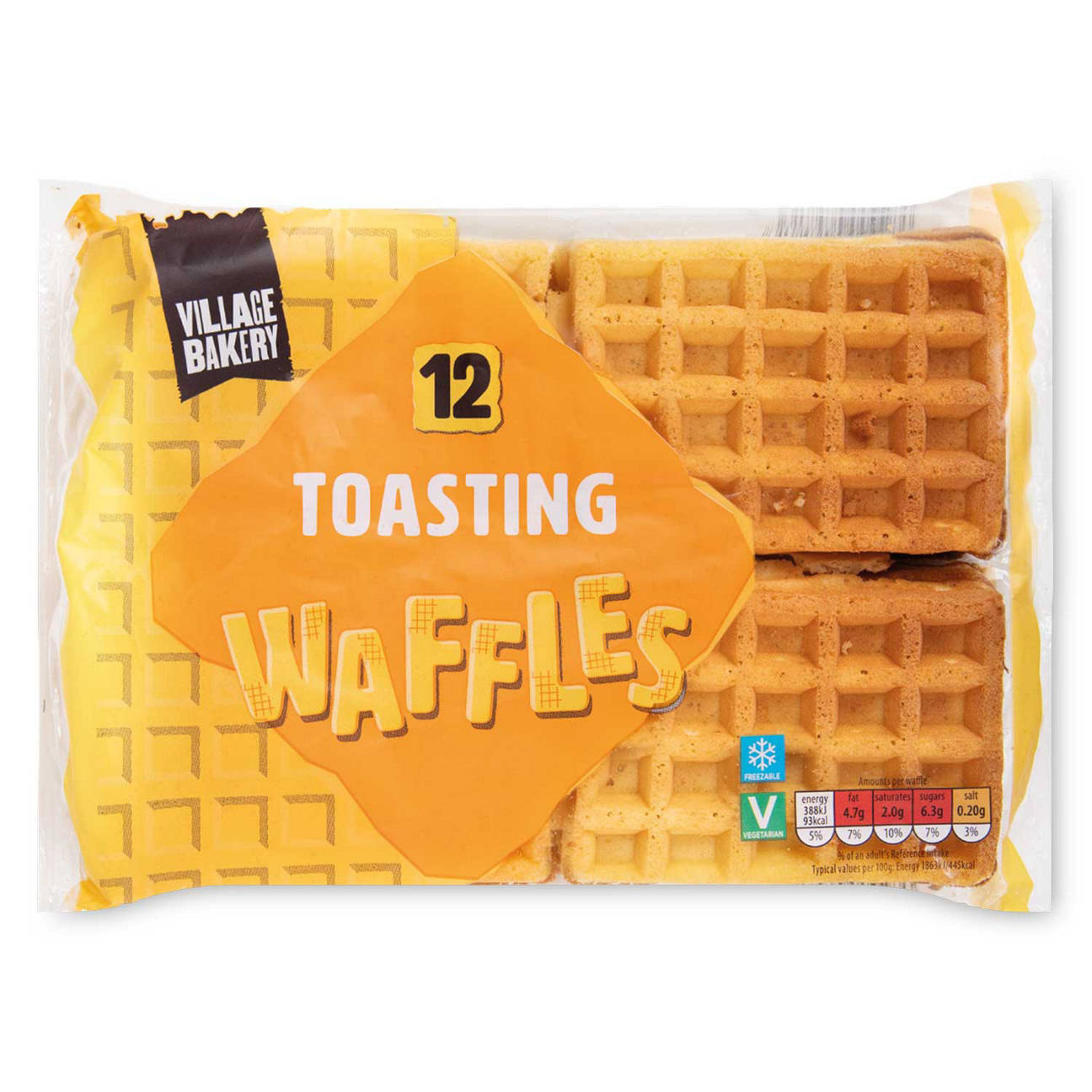 Plain Toasting Egg Waffles | ALDI UK