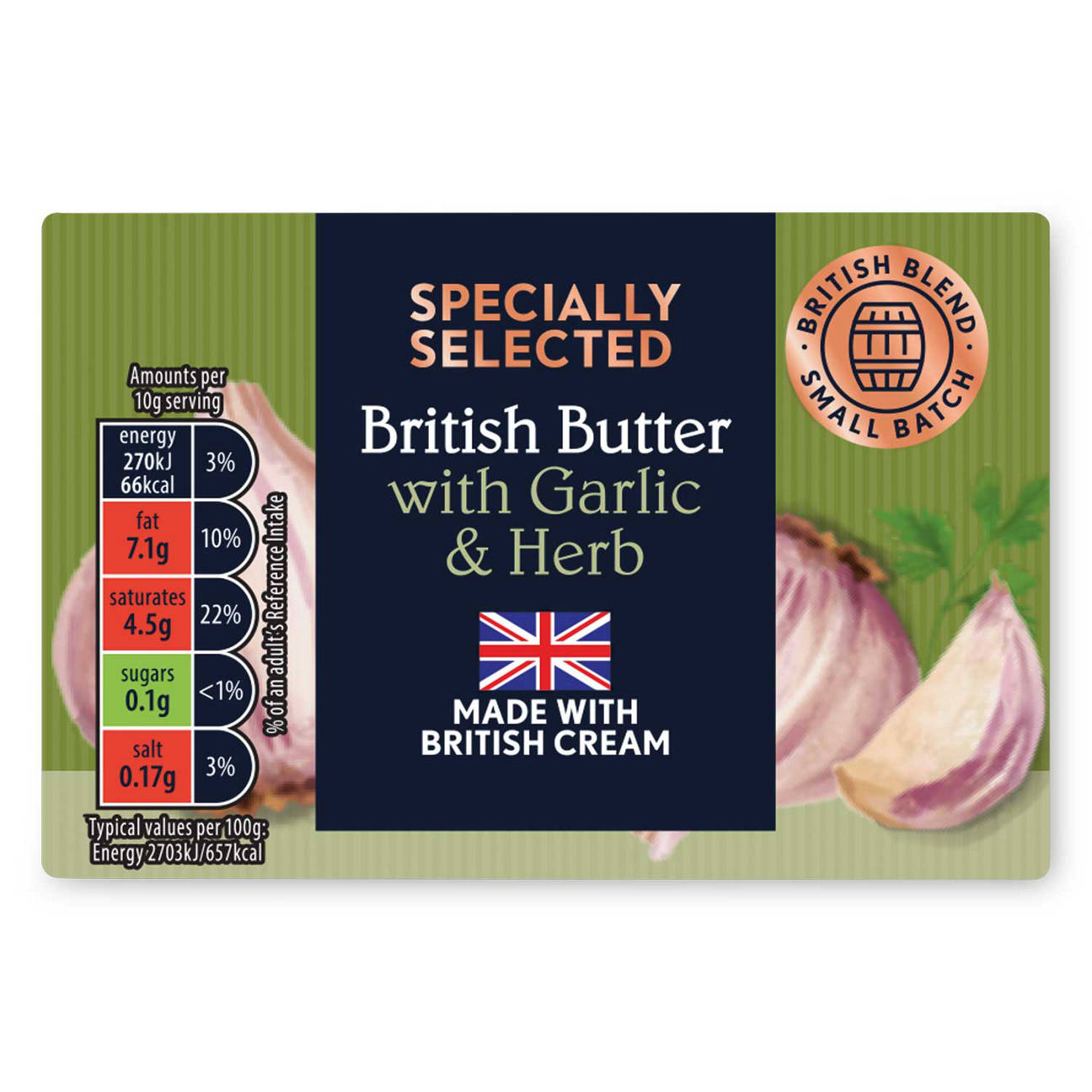 Garlic & Herb Flavoured Butter | ALDI UK