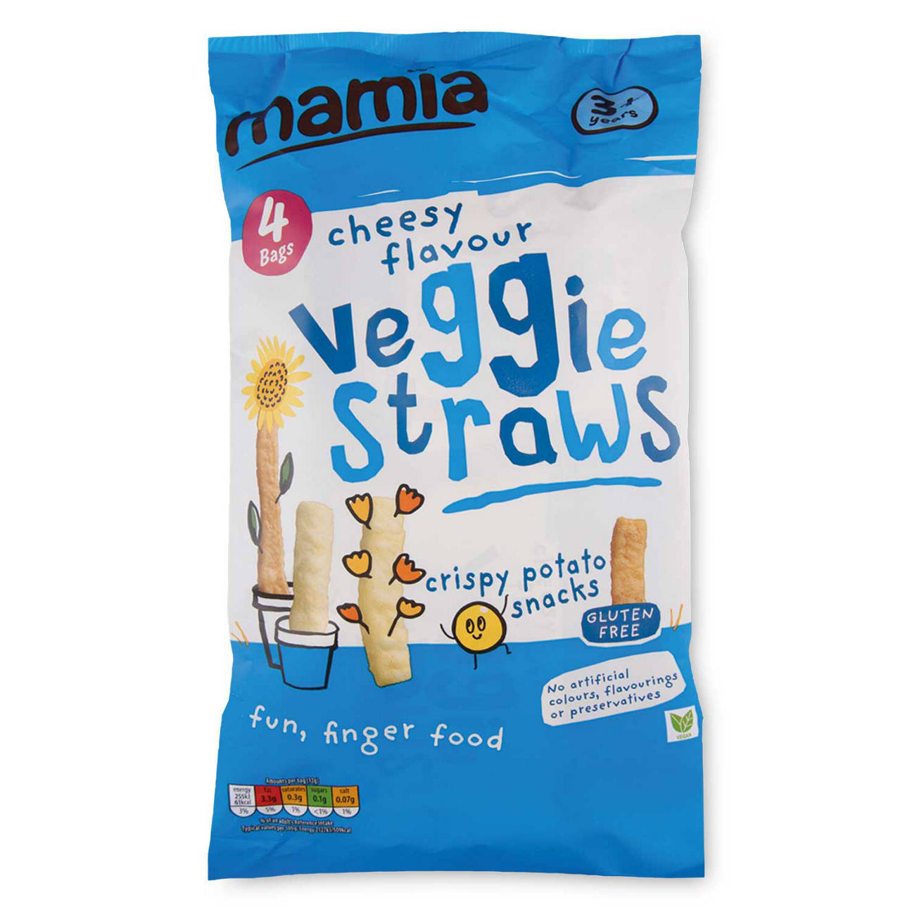 Cheesy Flavour Veggie Straws 4 Pack | ALDI IE