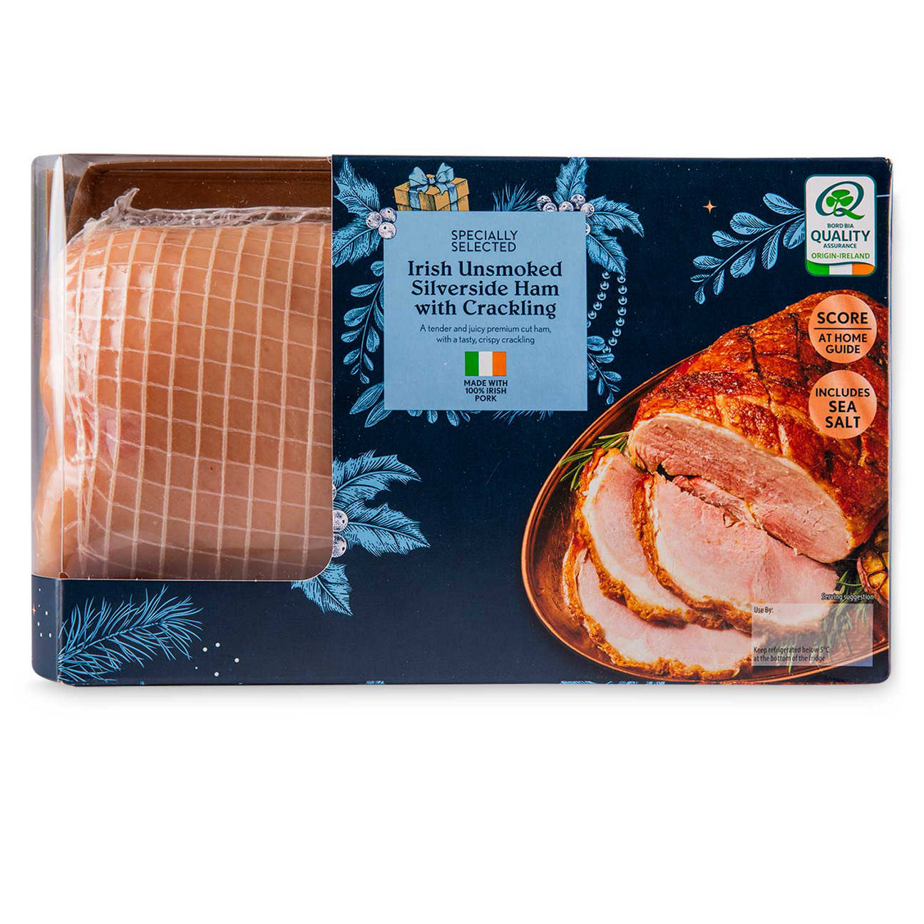 Unsmoked Ham Crackling Silverside | ALDI IE