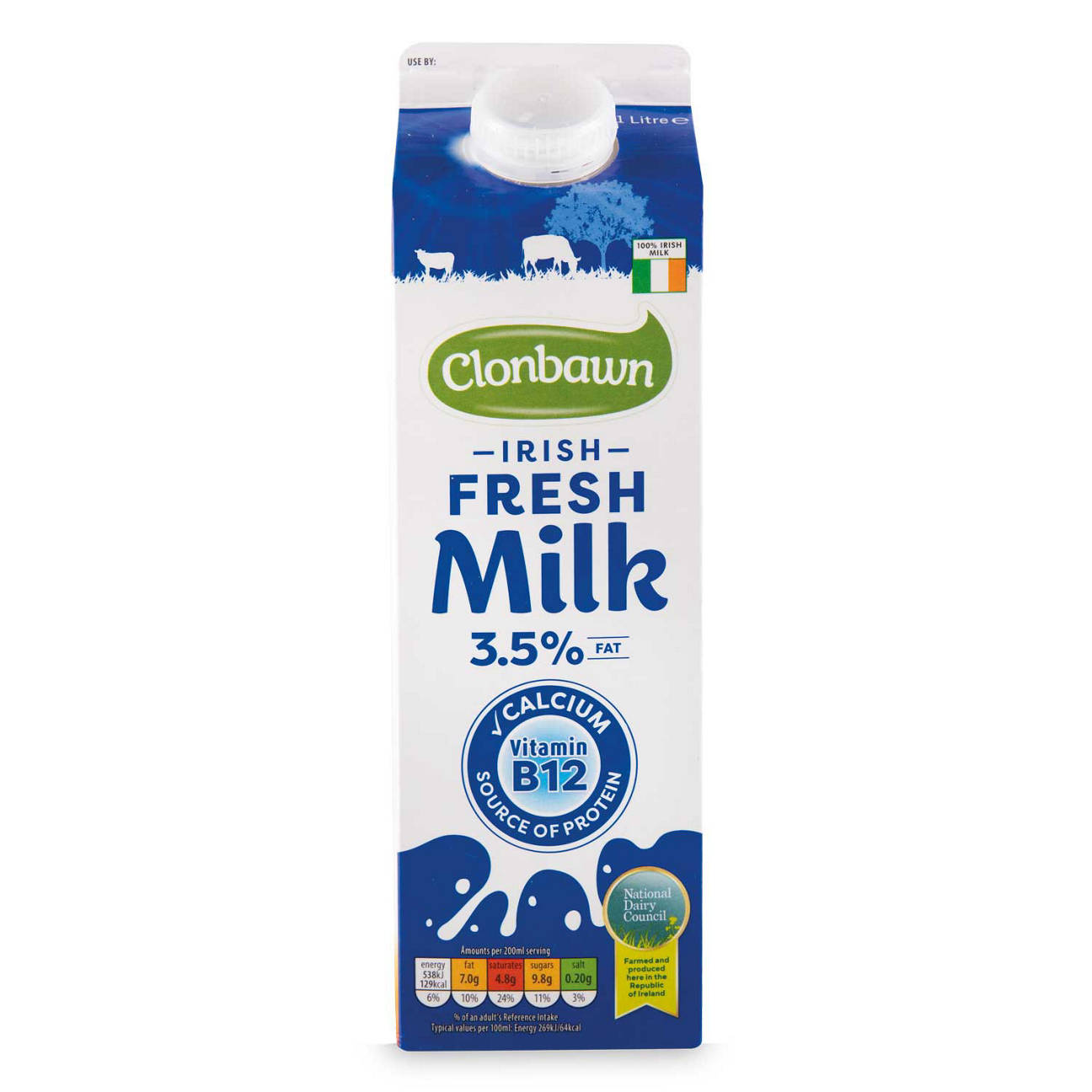 Irish Fresh Milk 3.5% Fat | ALDI IE