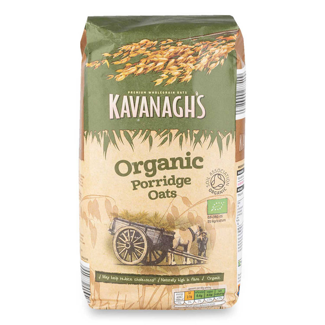 Porridge Oats Organic 1kg | ALDI IE