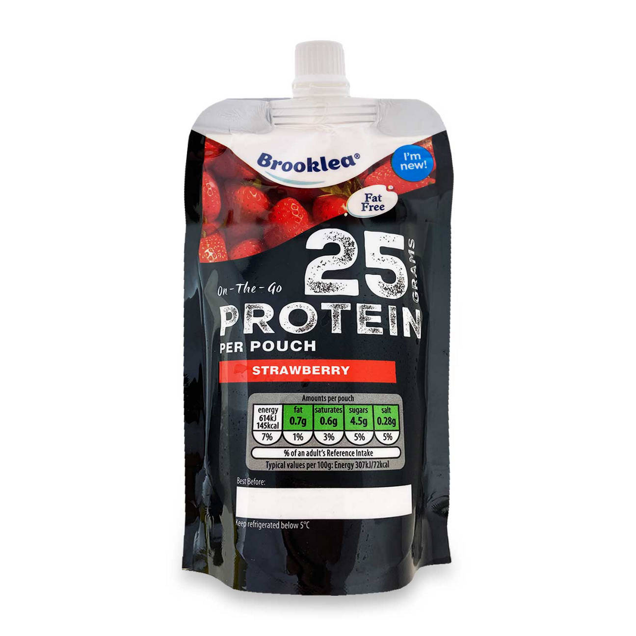 Protein Strawberry Yogurt Pouch | ALDI UK