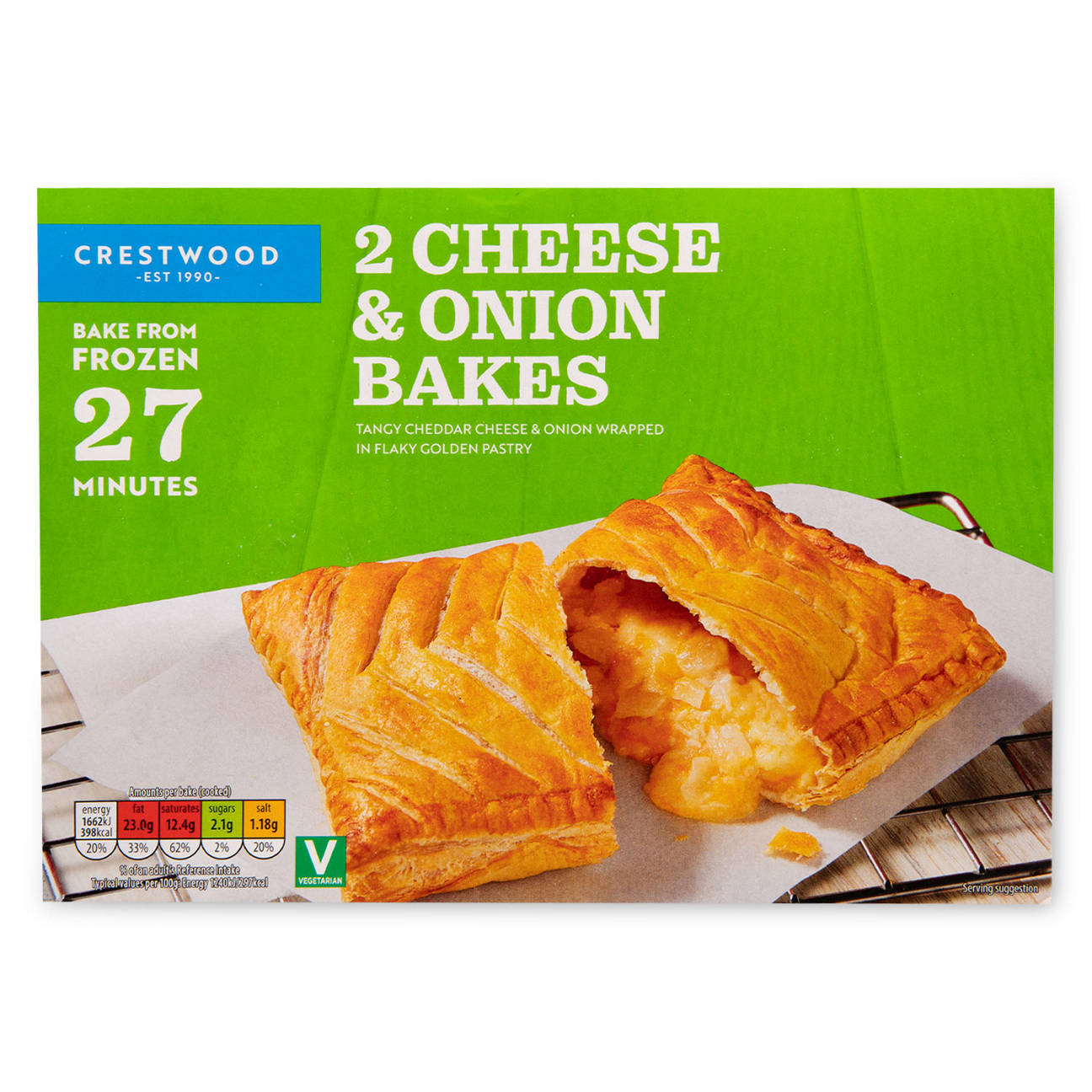 Cheese & Onion Bakes 2 Pack | ALDI UK