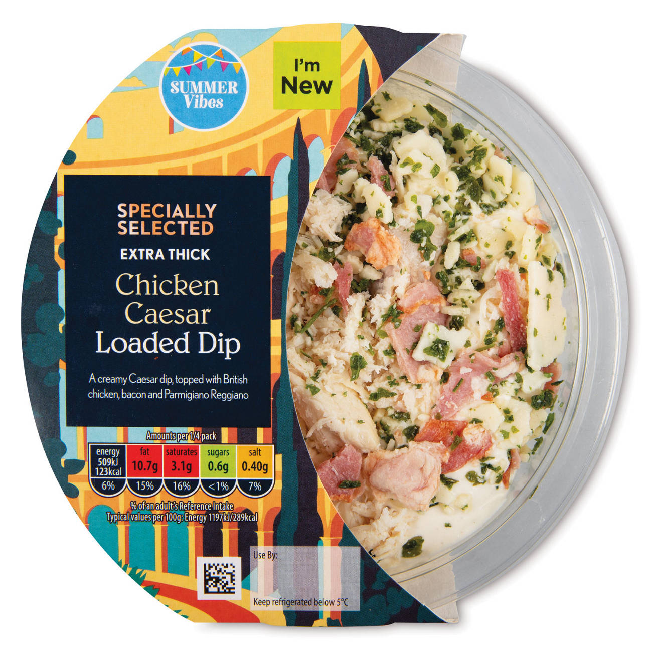 Extra Thick Chicken Caesar Loaded Dip | ALDI UK
