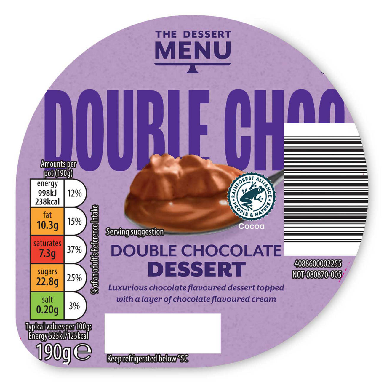 Double Chocolate Luxurious Dessert | ALDI UK