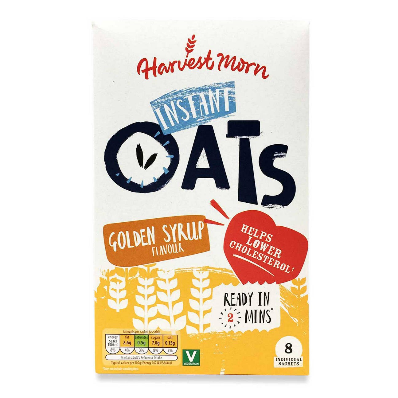 Golden Syrup Flavour Instant Porridge Satchets 8 Pack | ALDI UK