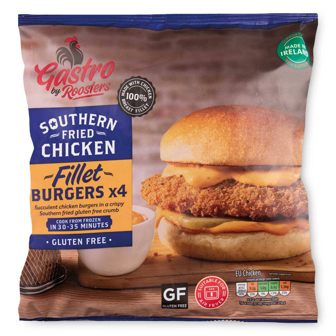 Southern Fried Chicken Fillet Burgers | ALDI IE