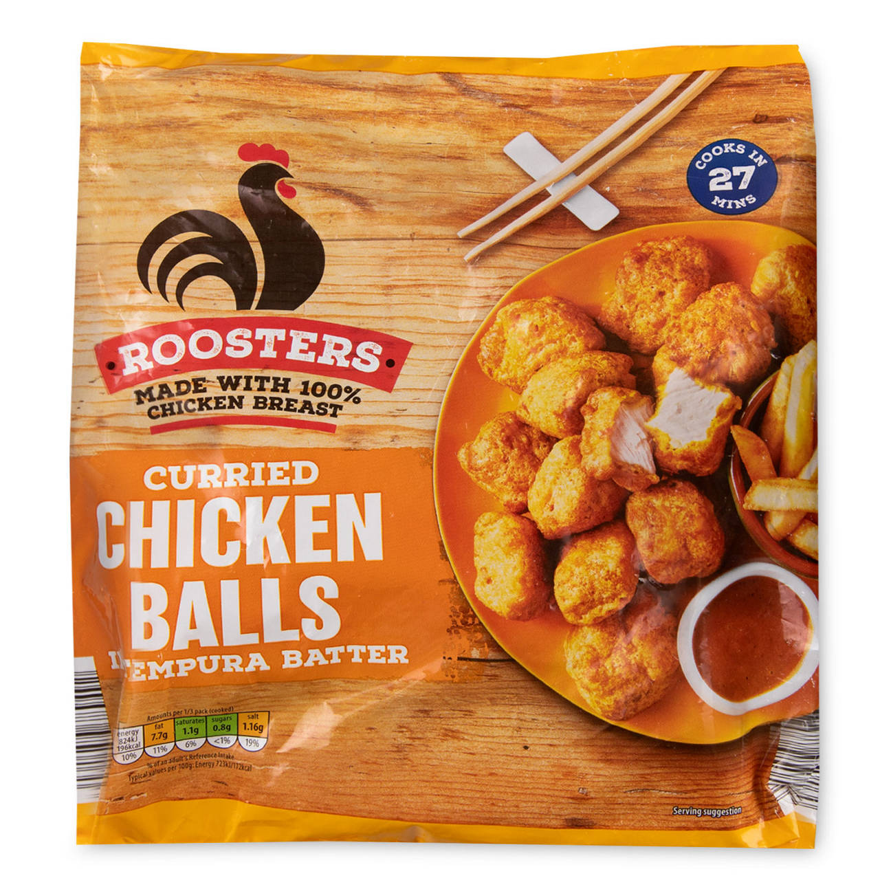 Curried Chicken Balls In Tempura Batter 380g | ALDI IE