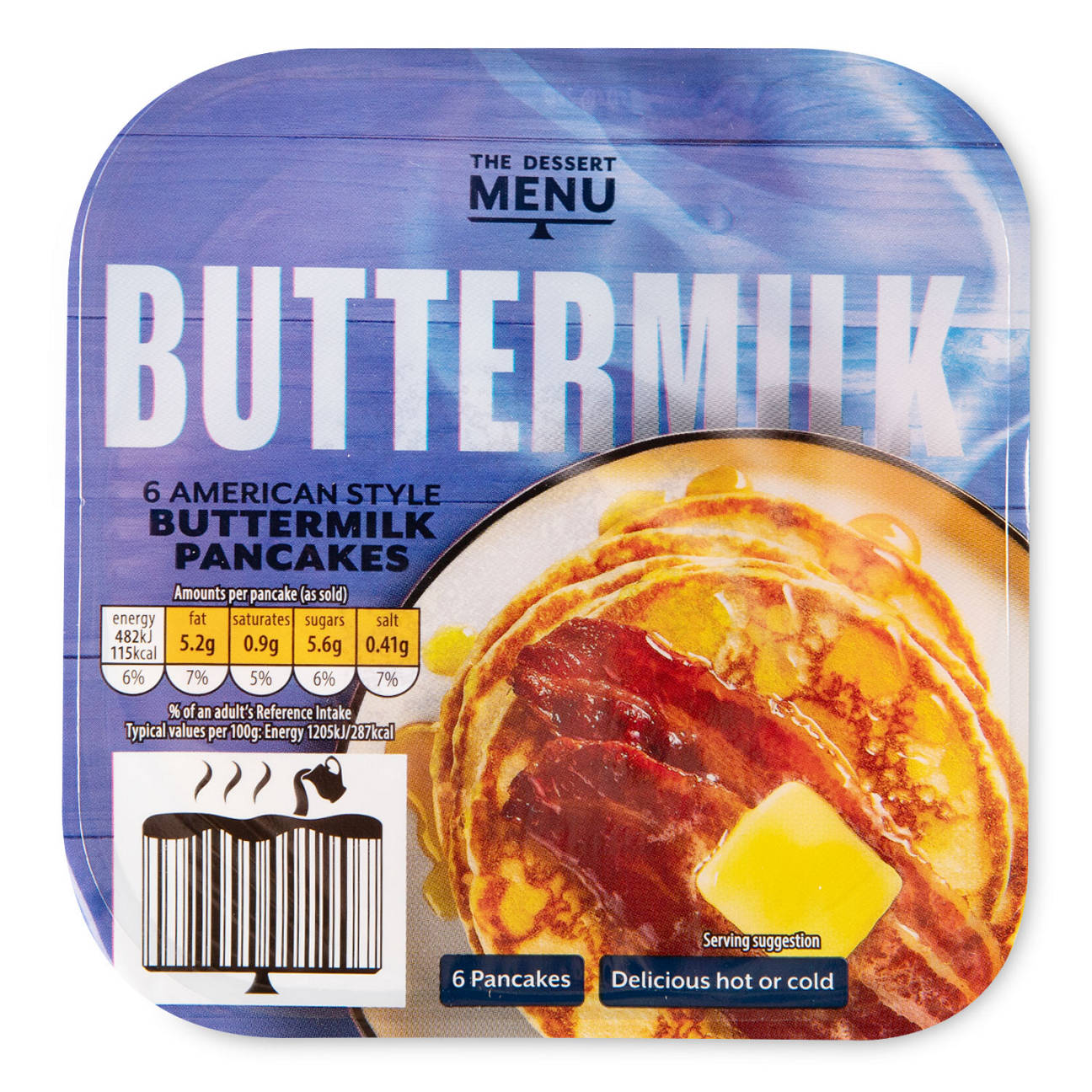 American Style Buttermilk Pancakes 6 Pack | ALDI IE