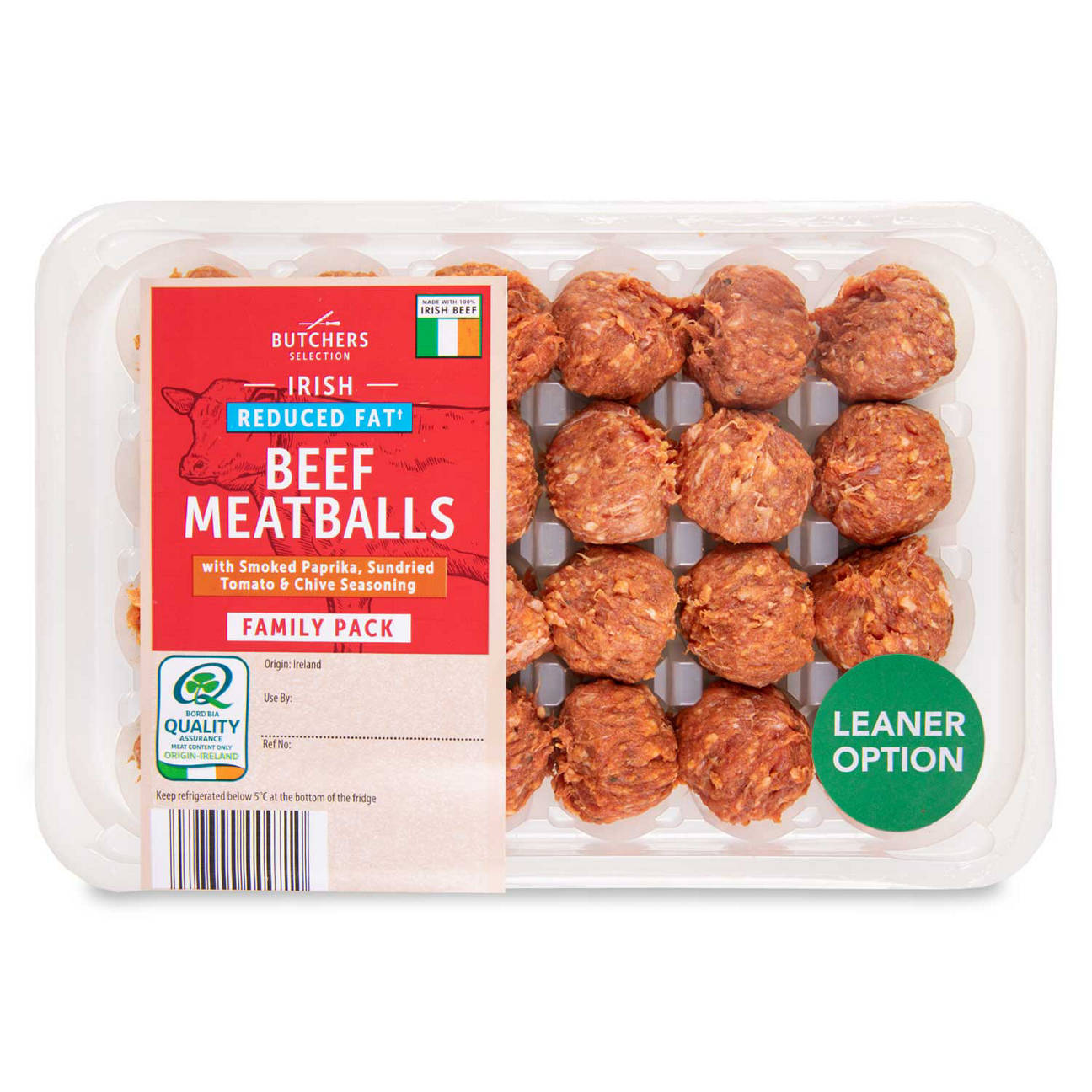 Irish Reduced Fat Beef Meatballs with Smoked Paprika, Sundried Tomato ...