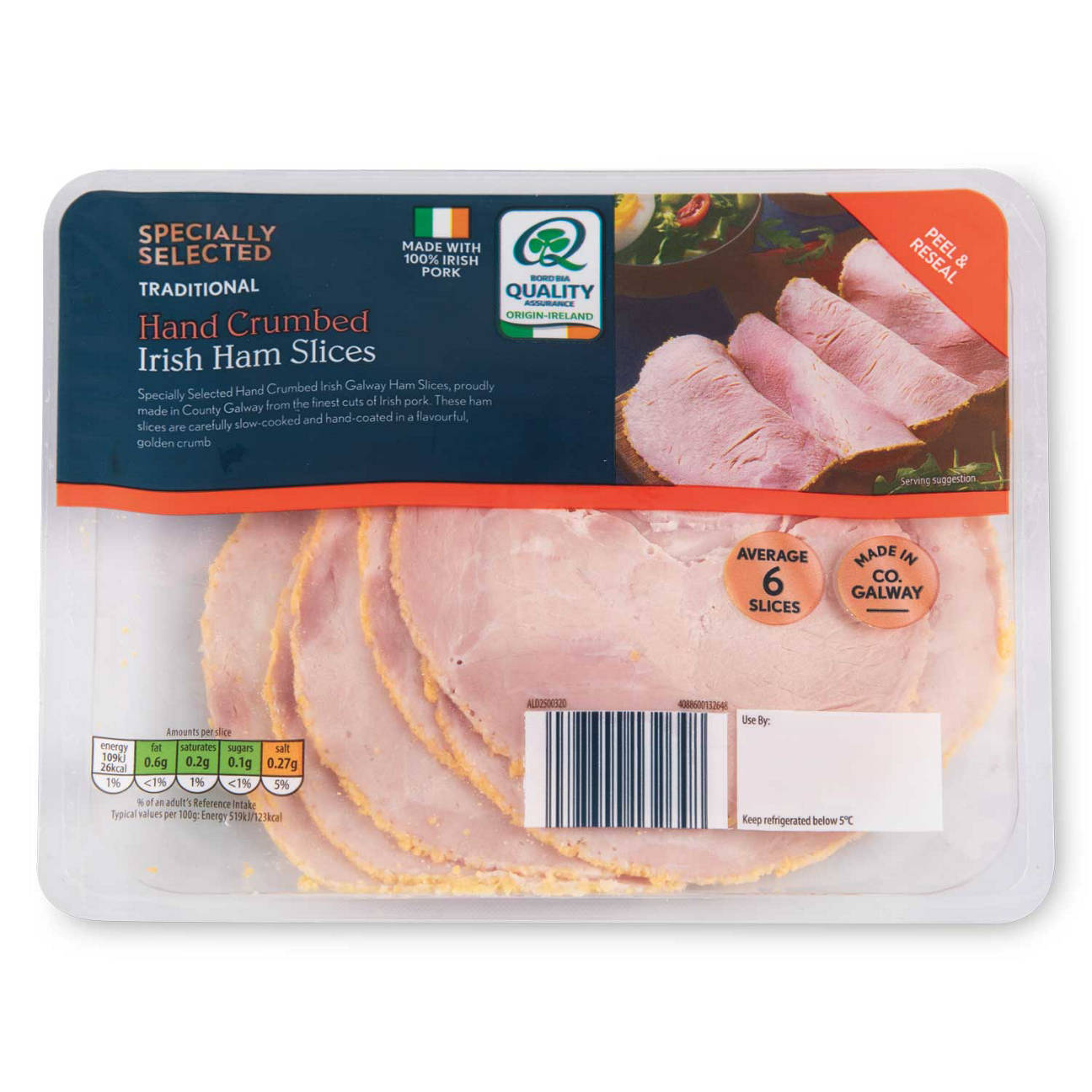 Hand Crumbed Irish Ham Slices | ALDI IE