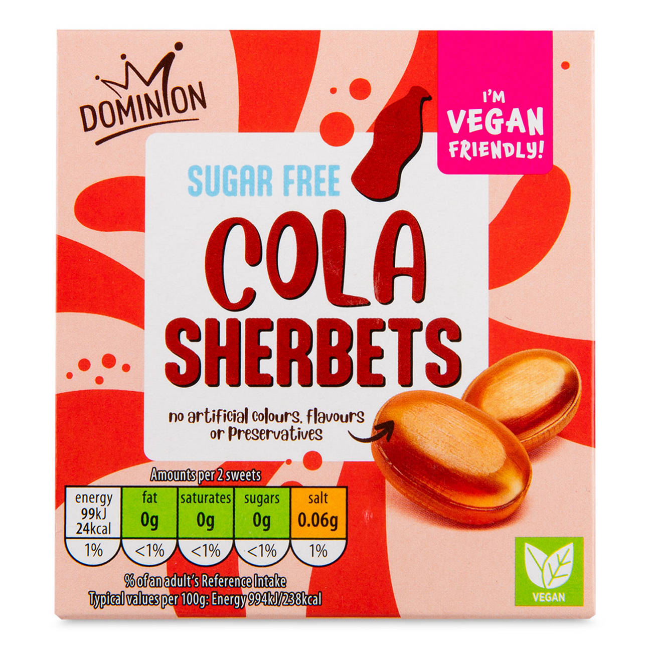 Sugar Free Cola Sherbet Sweets | ALDI IE