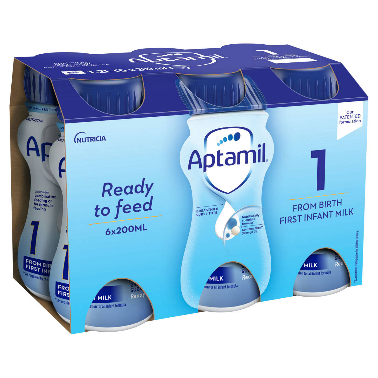 Stage 1 Ready to Feed First Instant Milk 6 Pack | ALDI IE