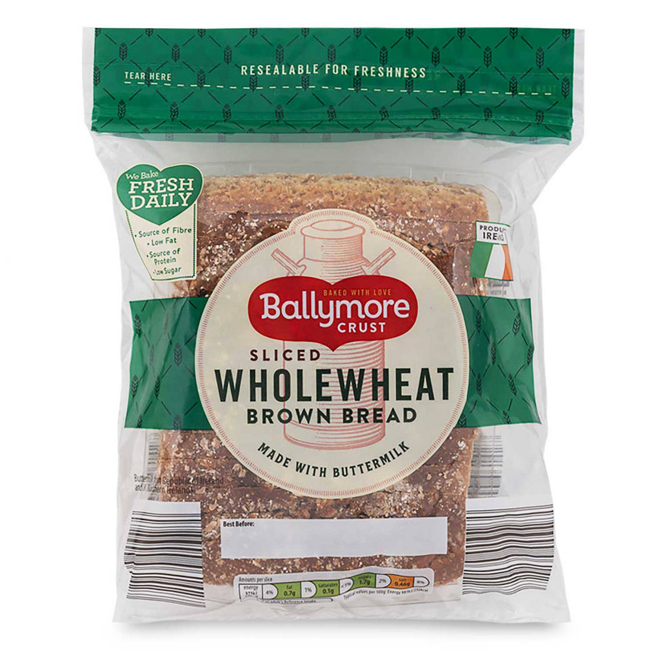 Wholewheat Sliced Brown Bread | ALDI IE
