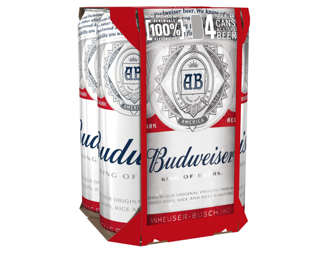 Budweiser 4 Pack | ALDI UK