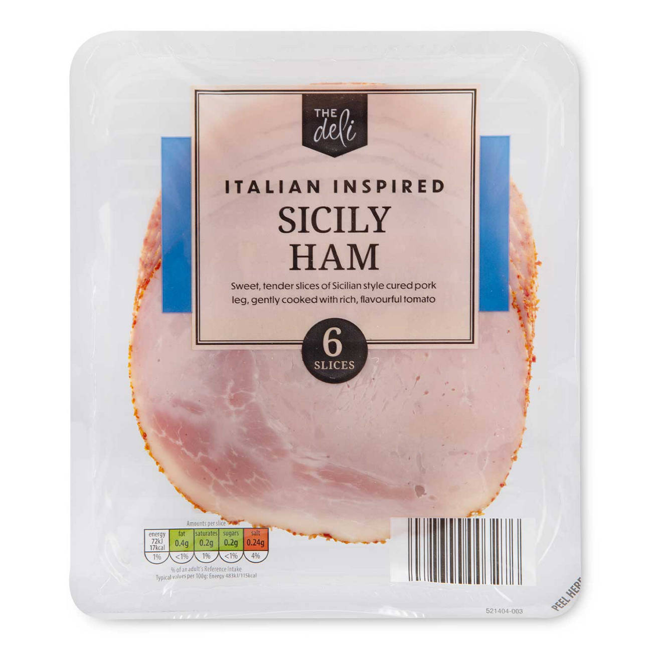 Italian Inspired Sicilian Ham 6 Slices | ALDI UK
