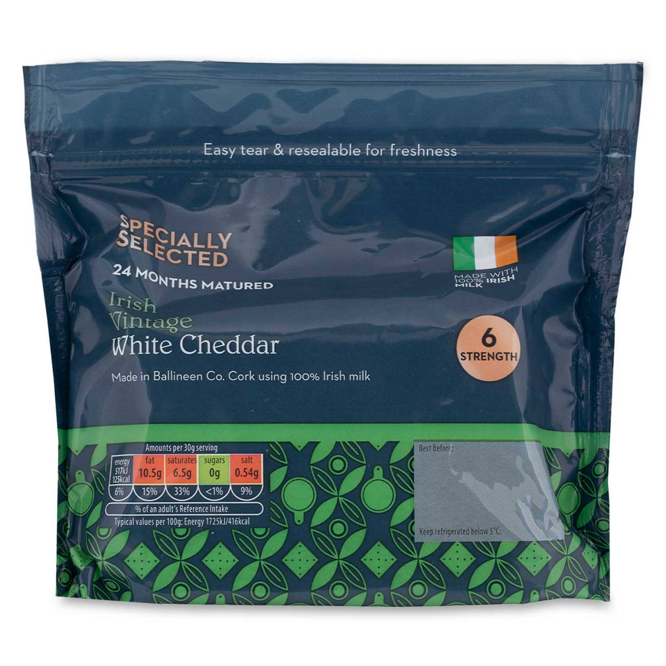 Irish Vintage White Cheddar Cheese | ALDI IE