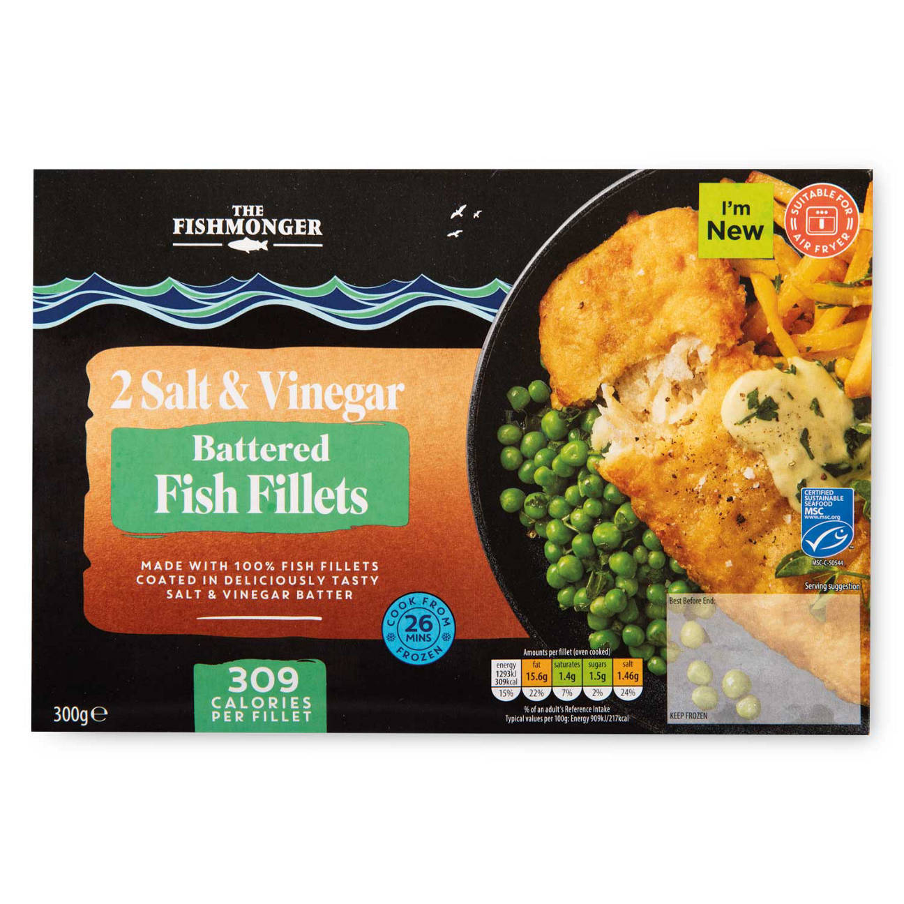Salt & Vinegar Flavoured Fish Fillets | ALDI UK