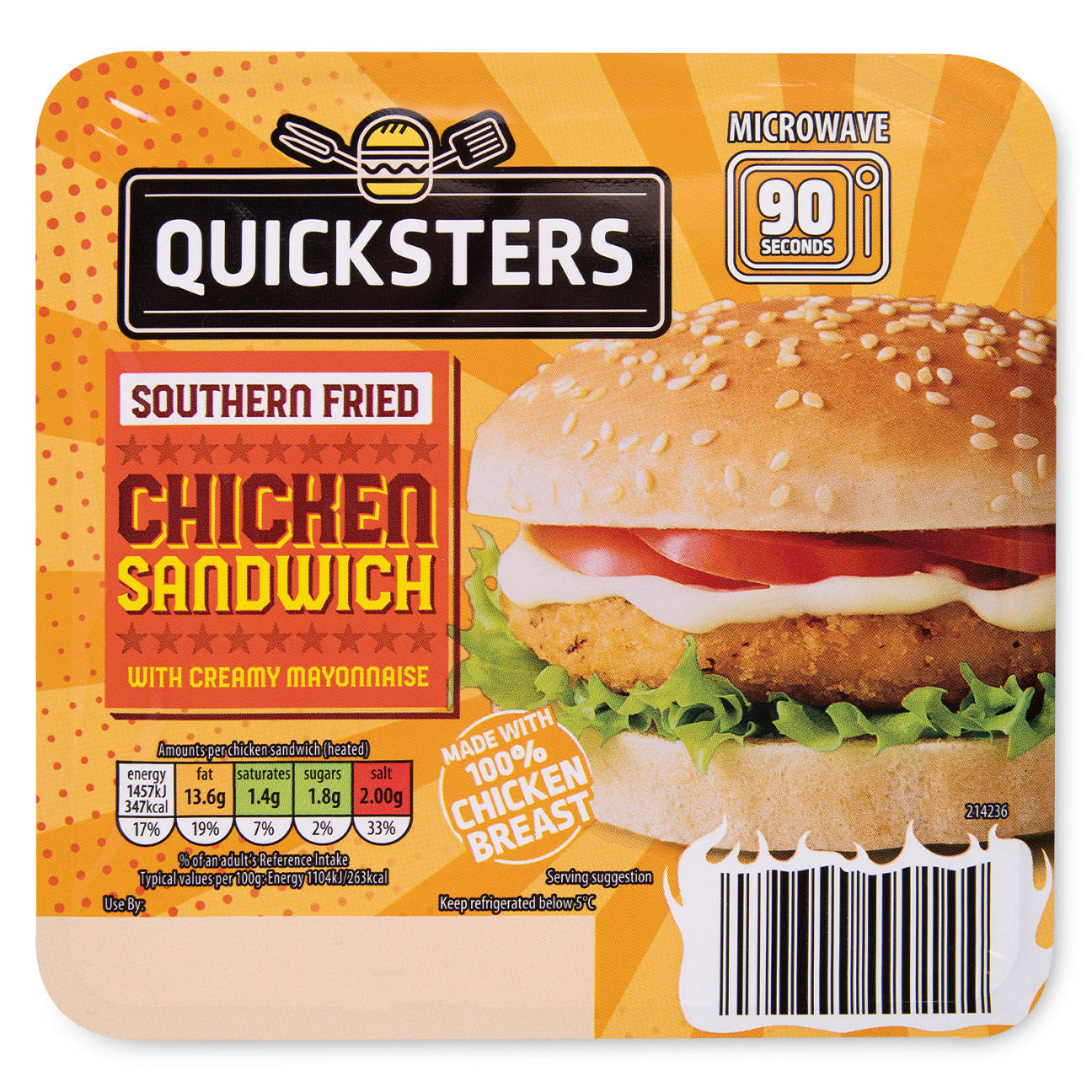 Southern Fried Chicken Sandwich | ALDI UK