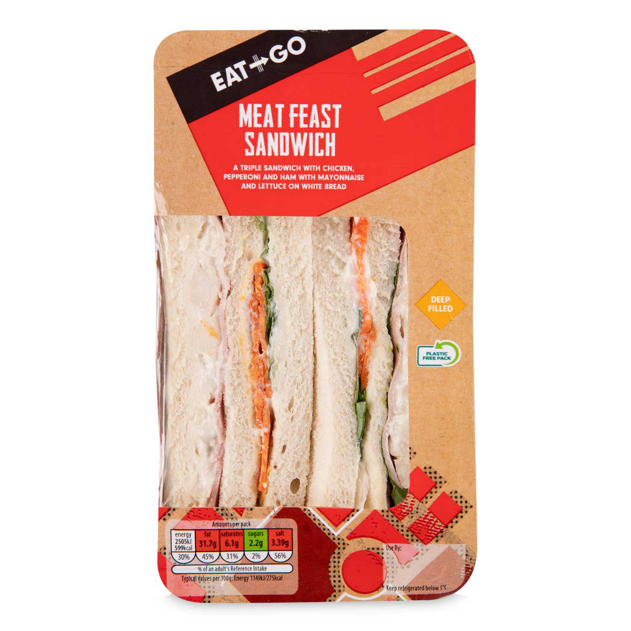 Meat Feast Sandwich | ALDI IE