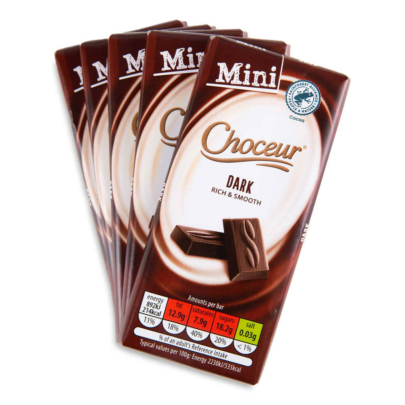 Dark Chocolate Mini Tablets 5 Pack | ALDI UK