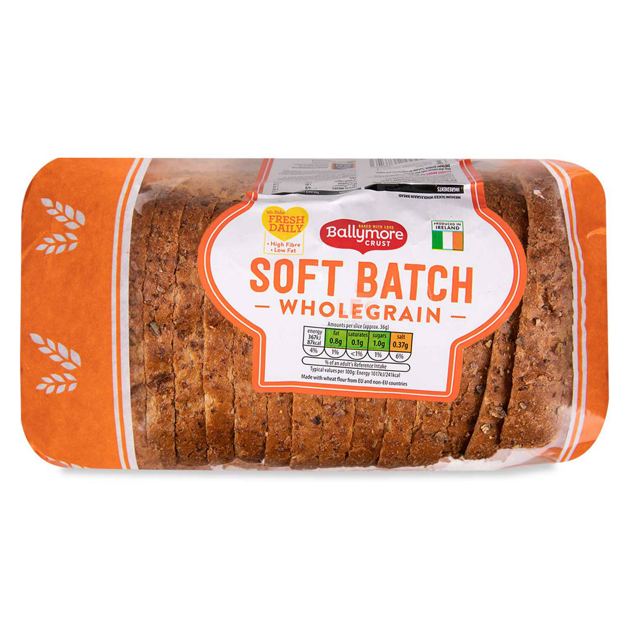 Wholegrain Soft Batch Sliced Bread | ALDI IE