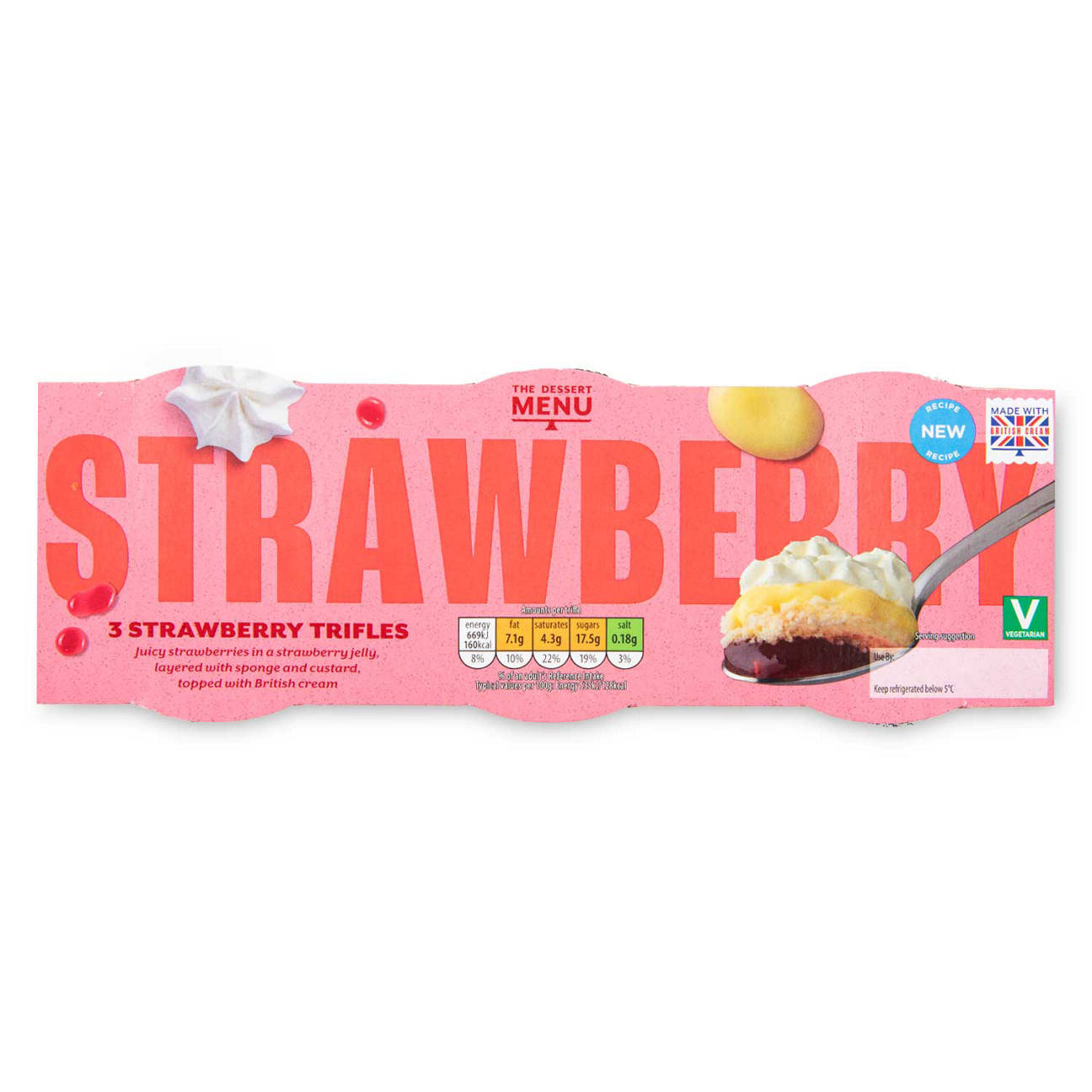 Strawberry Trifles 3 Pack | ALDI IE