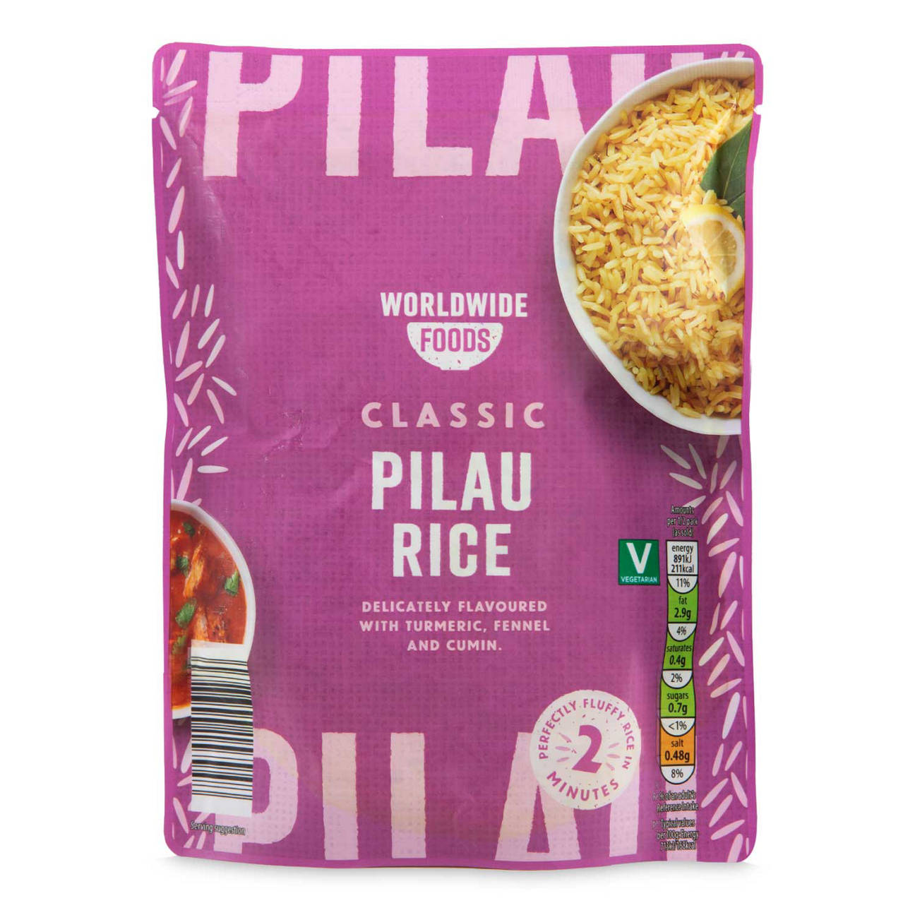 Classic Pilau Rice Pouch | ALDI UK
