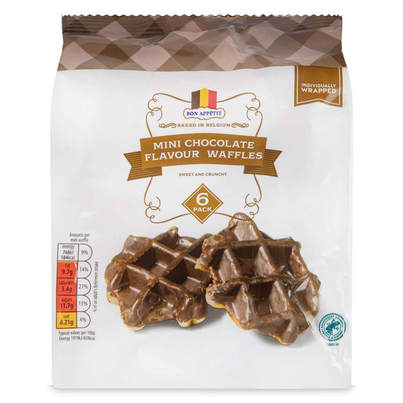 Chocolate Mini Waffles | ALDI UK