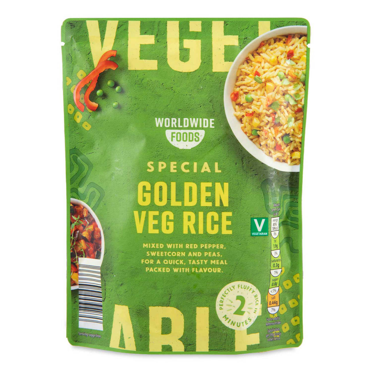 Vegetable Rice Pouch | ALDI IE