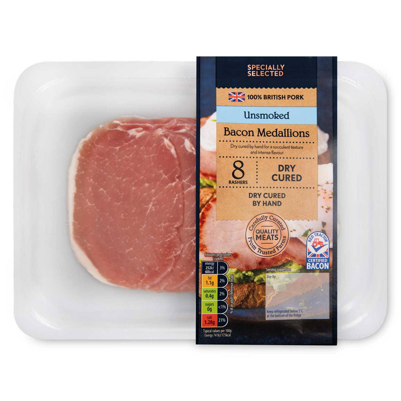 Smoked Bacon Medallions 8 Pack | ALDI UK