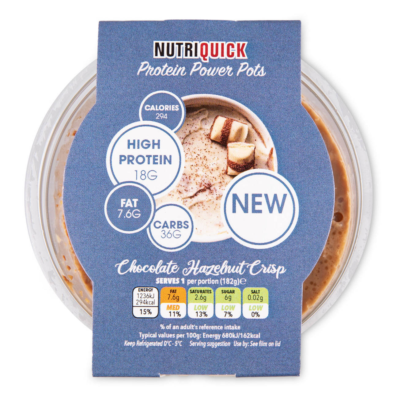 Choc Hazelnut Power Pots | ALDI IE