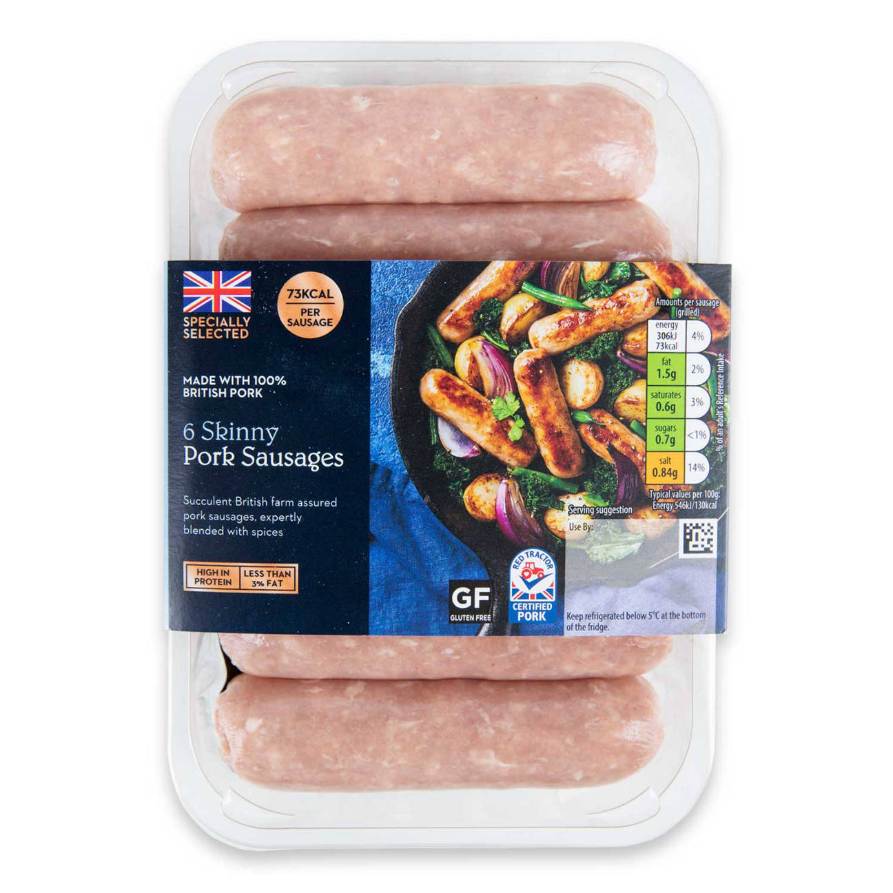 Skinny Pork Sausages 6 Pack | ALDI UK