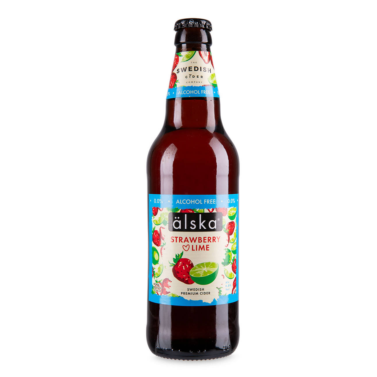 Strawberry & Lime 0% Cider | ALDI UK