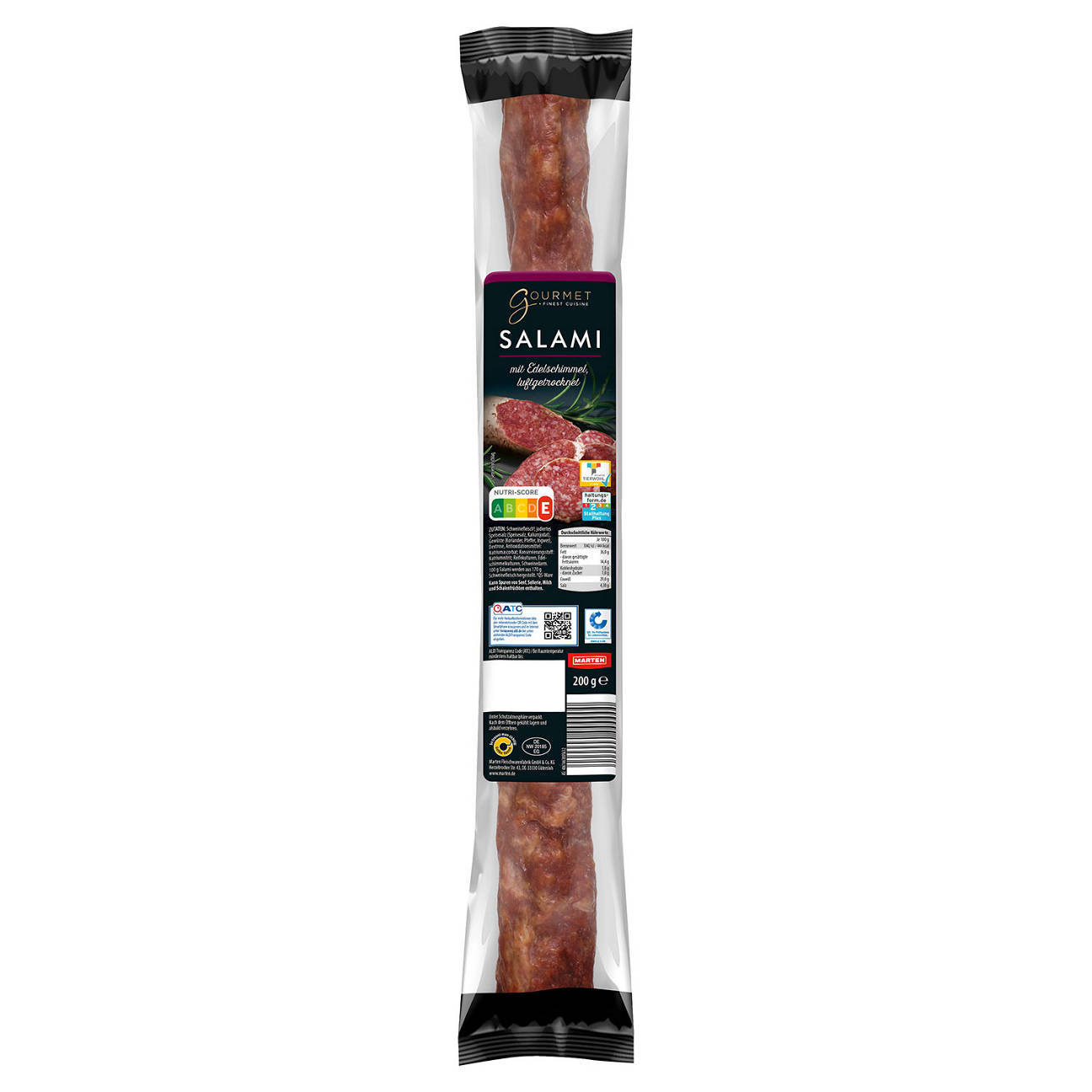 Gourmet Salami 200 g, Noble Mould