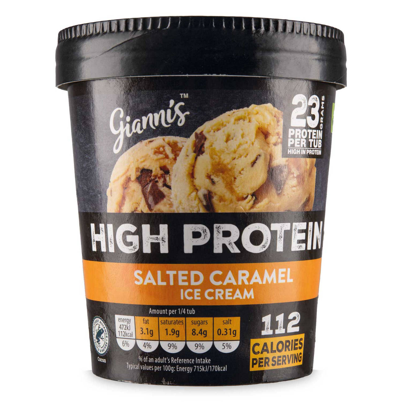 High Protein/Low Calorie Salted Caramel Protein Tubs | ALDI UK