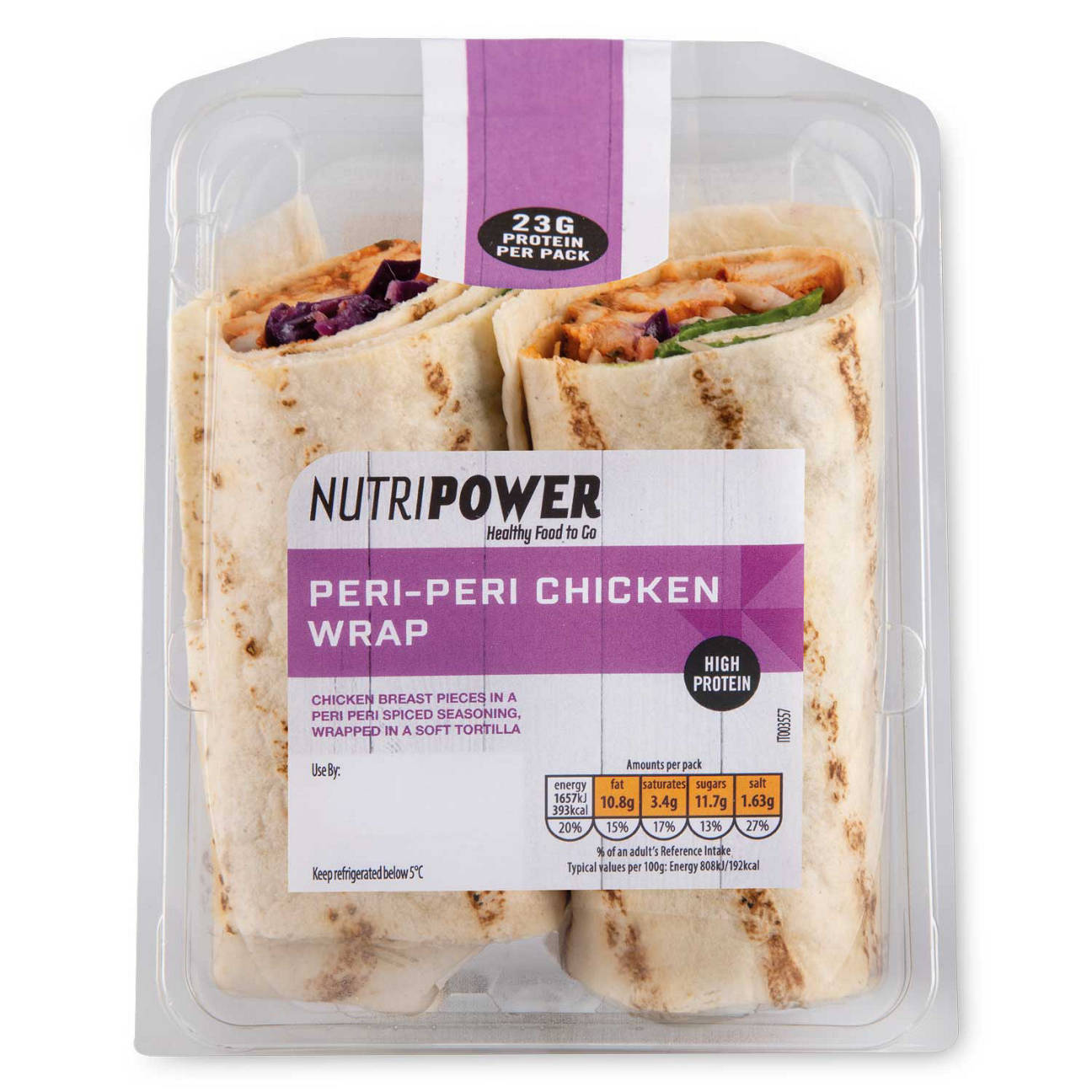 High Protein Piri Chicken Wrap | ALDI IE