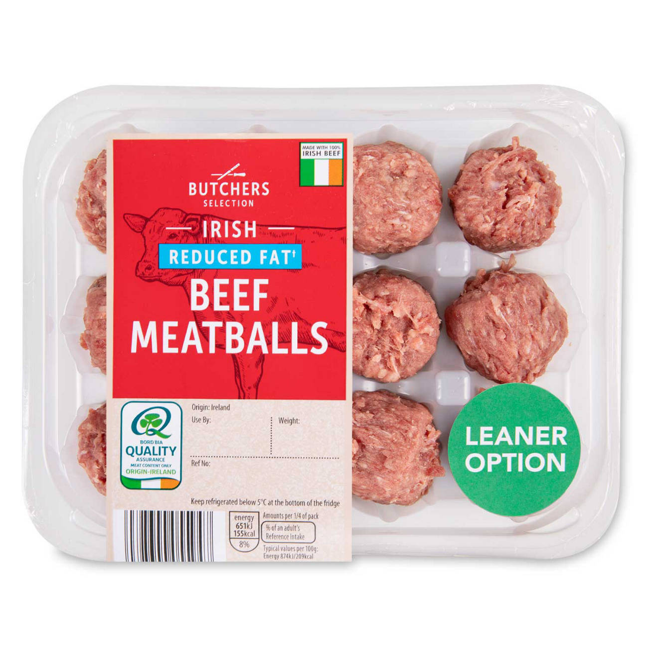 Irish Reduced Fat Beef Meatballs | ALDI IE