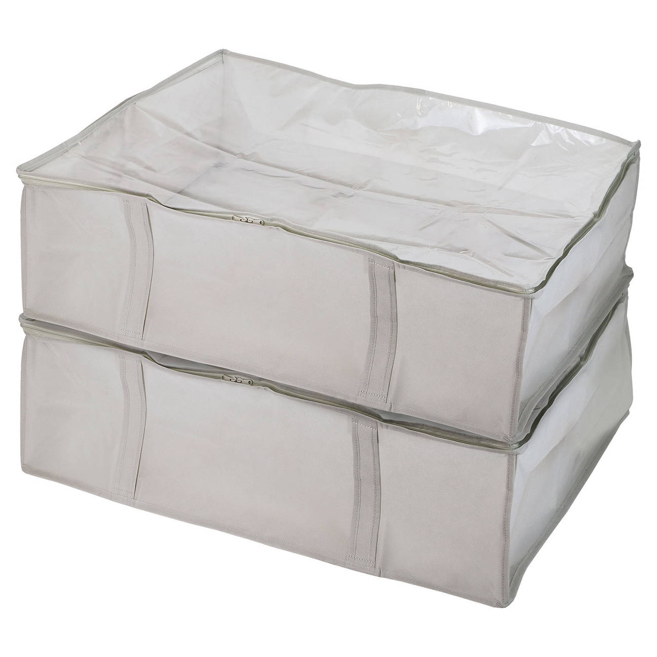 Deckenaufbewahrungstasche 2er-Set, grau