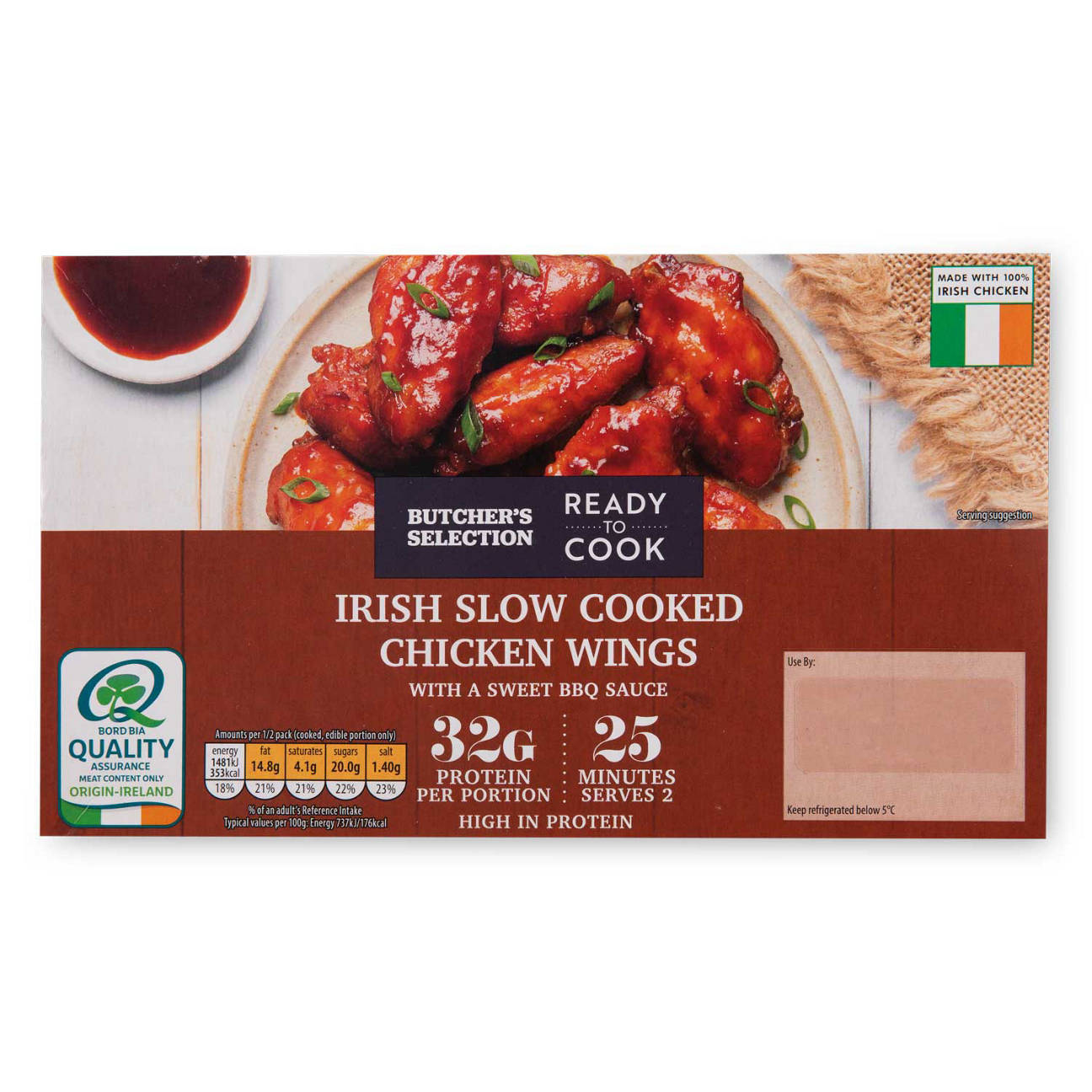 Irish Slow Cooked Chicken Wings with a Sweet BBQ Sauce | ALDI IE