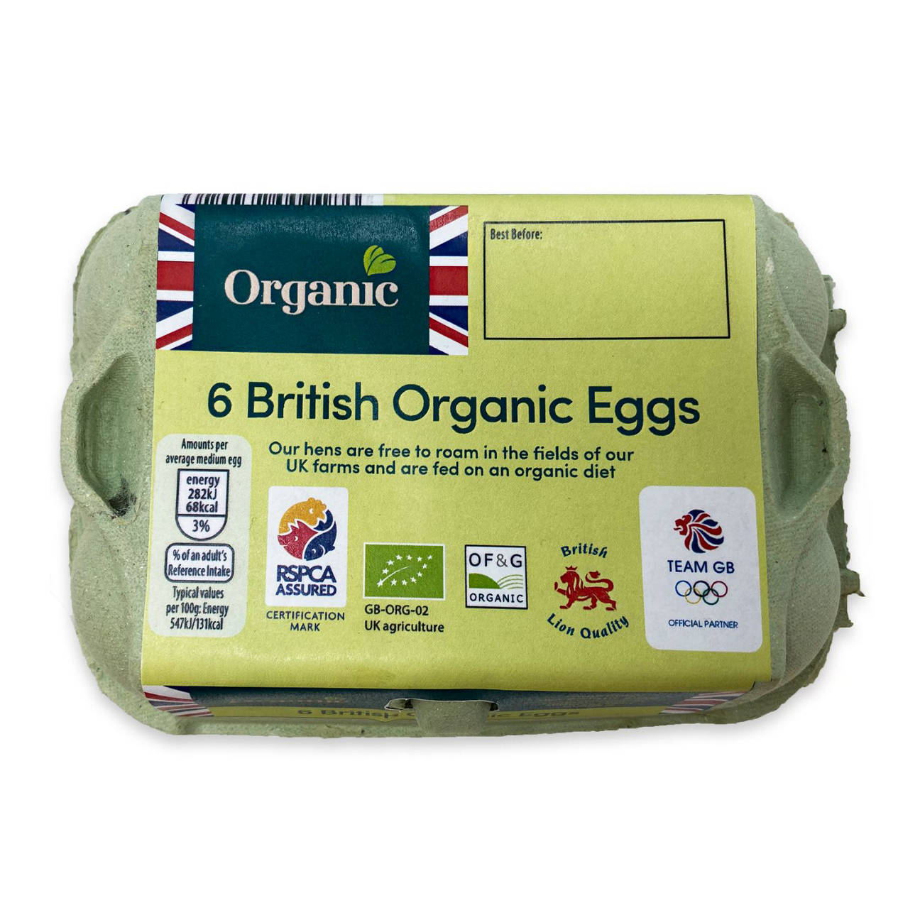 British Organic Eggs 6 Pack | ALDI UK
