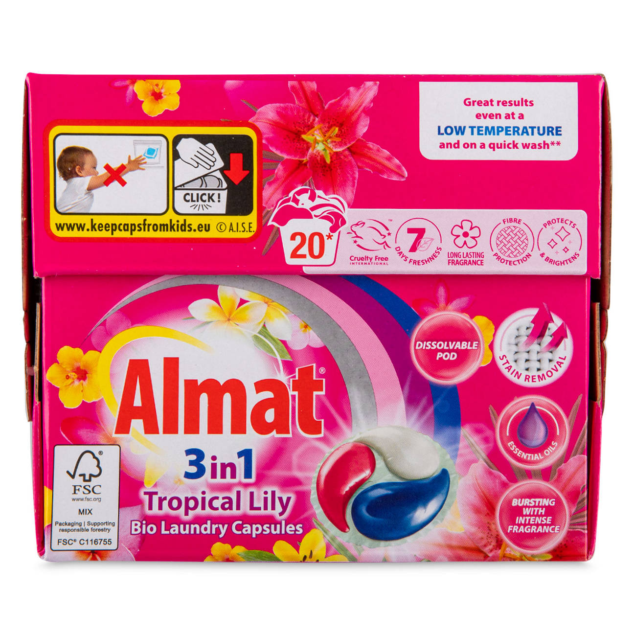 Triple Chamber Laundry Capsules | ALDI IE