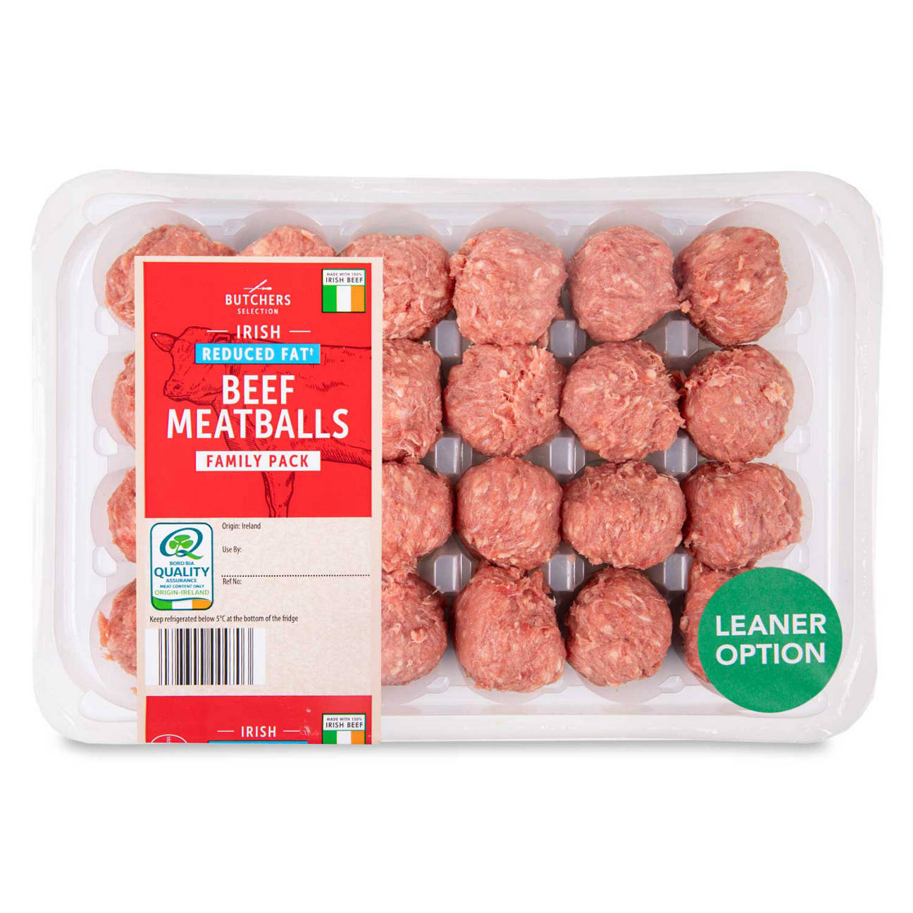 Irish Reduced Fat Beef Meatballs Family Pack | ALDI IE