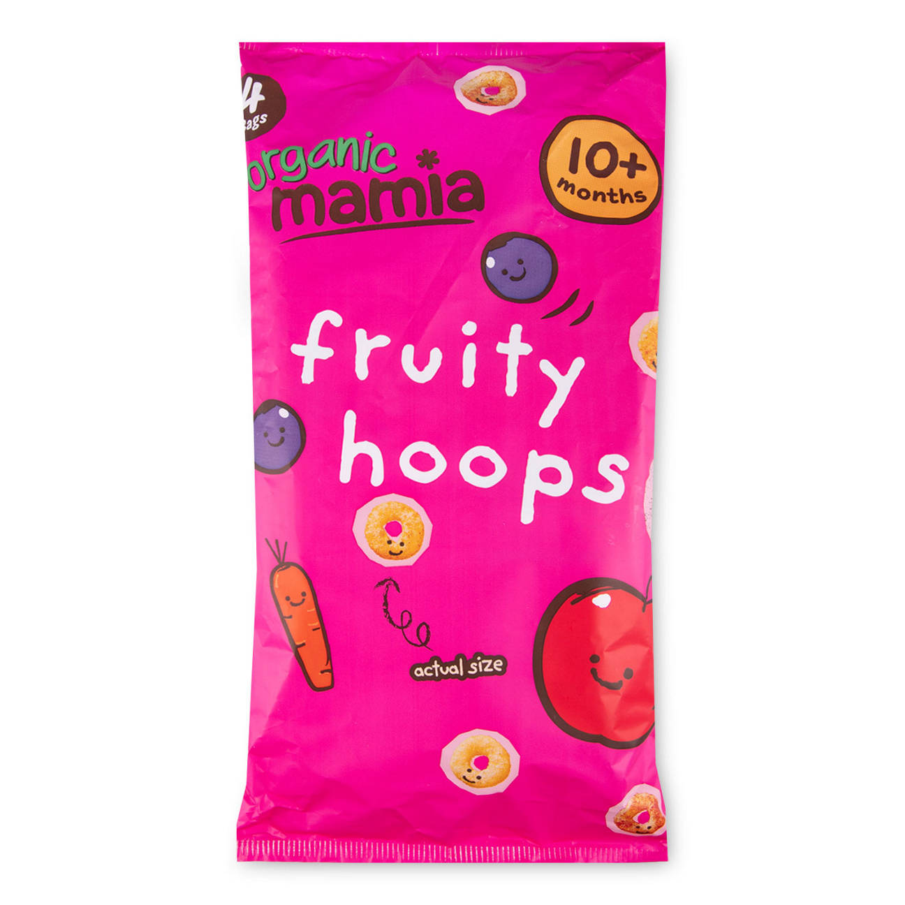 Organic Fruity Melty Hoops 4 Pack | ALDI IE