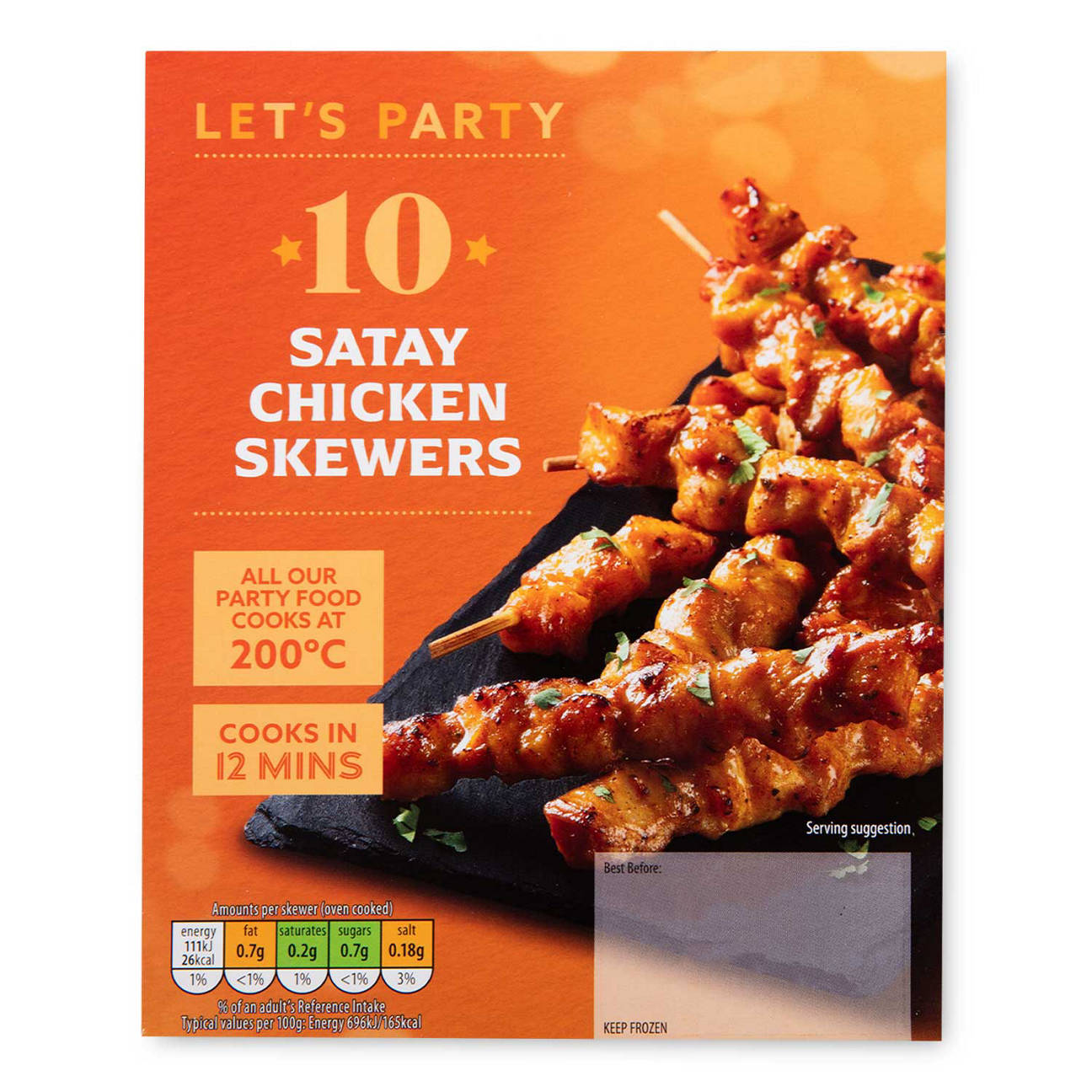 Satay Chicken Skewers 10 Pack | ALDI IE